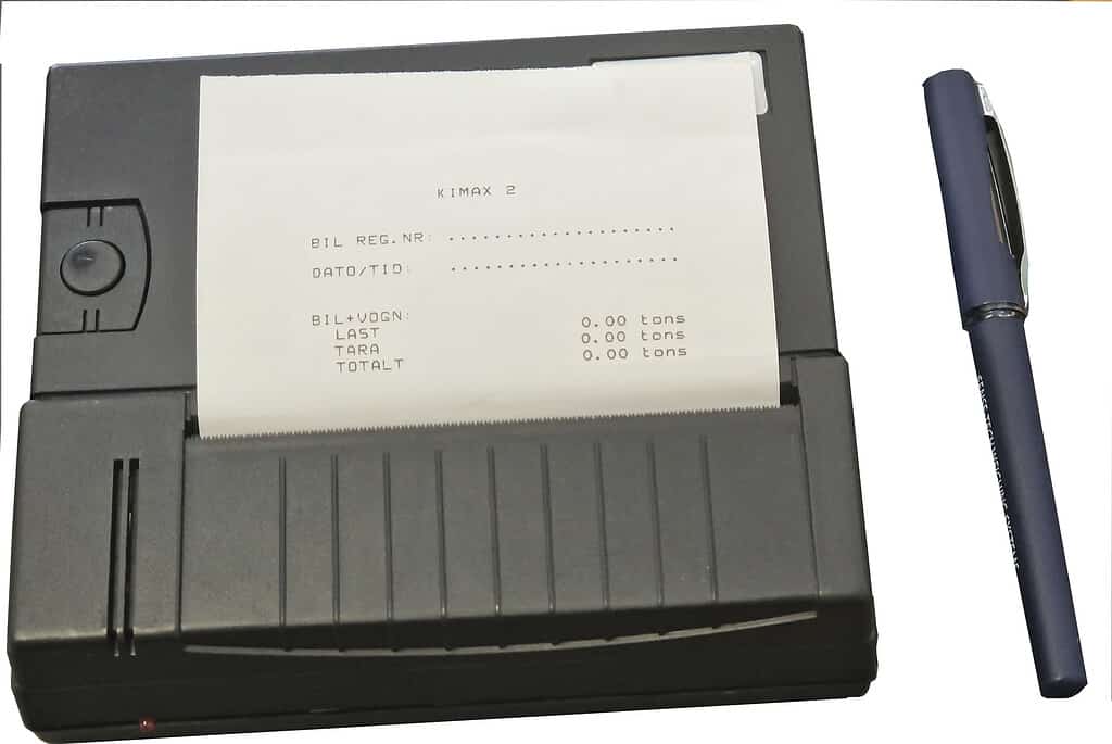 Kimax Printer - Onboard Weighing System