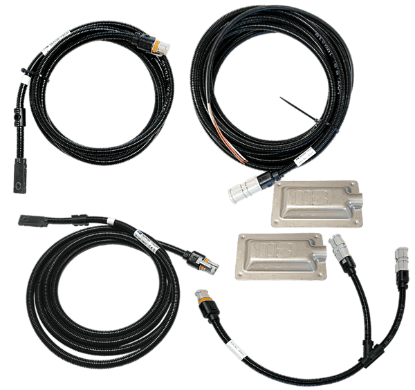Axle load sensor for spring suspended trucks